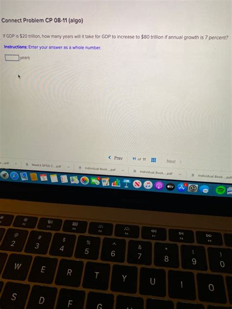 Solved Connect Problem Cp 08 11 Algo I Gdp Is 20