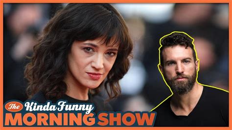 The Asia Argento Sex Scandal Gets Deeper W Tyler Coe The Kinda Funny Morning Show 08 22 18