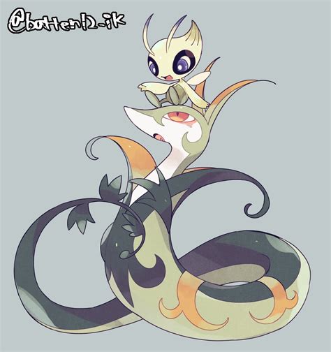 Mamebato Celebi Serperior Nintendo Pokemon Commentary Request