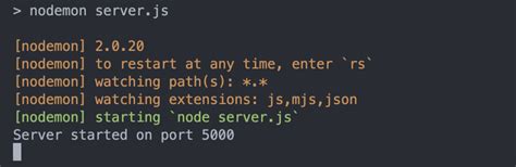 how to setup a node js server port dev community