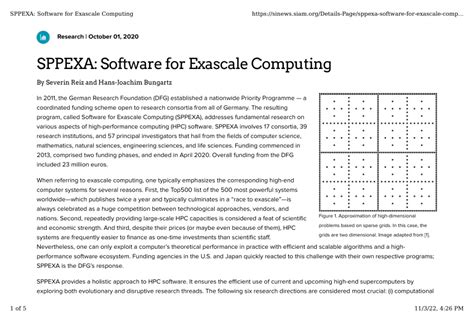Pdf Sppexa Software For Exascale Computing