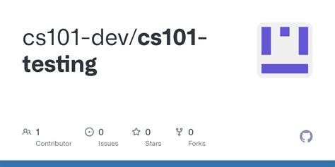 Github Cs101 Devcs101 Testing