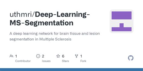 github uthmri deep learning ms segmentation a deep learning network