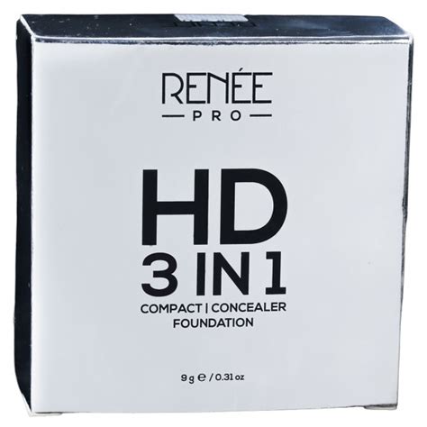 Buy Renee Pro Hd 3 In 1 Compact Concealer Foundation Amande 9 G