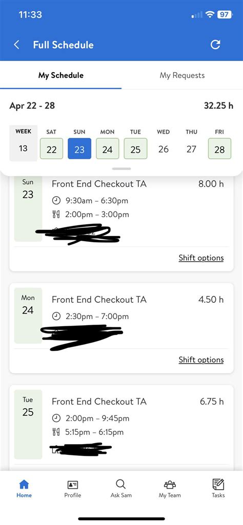 Front End Scheduling Be Like Rwalmart