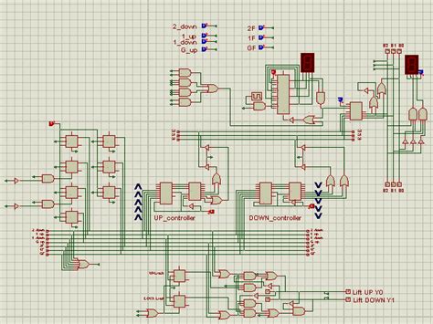 elevator control system circuit diagram wiring diagram