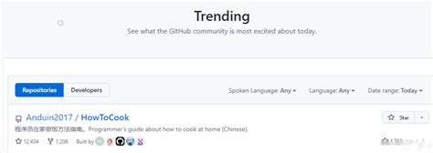 疫情期间 ！“程序员做饭指南” 在 github 上火了 github中文社区的博客 csdn博客