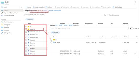 C Create A List Of Bacpac Files In Azure Storage By Using