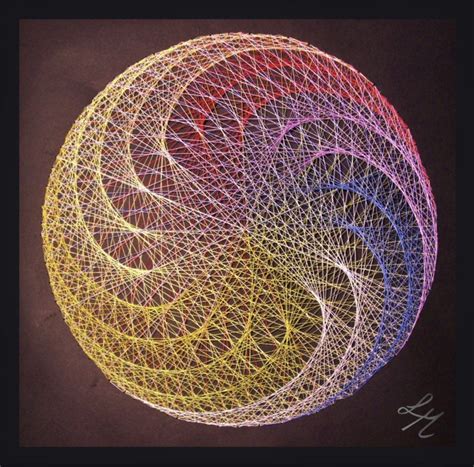 String Art Circle Photo