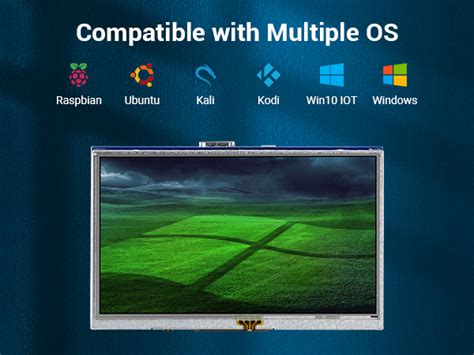 Mua ELECROW Inch Resistive Touch Screen Display QLED X TFT LCD Mini Monitor Compatible