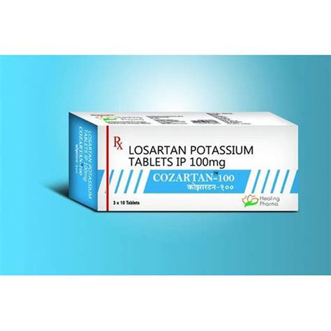 Cozartan Losartan Potassium Tablet Ip 3x10 Tablets Treatment