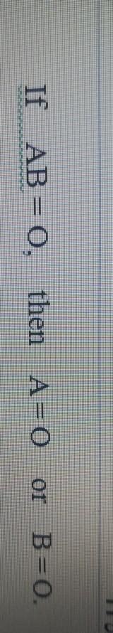 Solved If AB Then A B Chegg Com