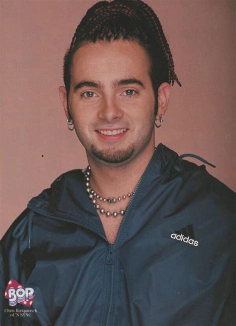 Chris Kirkpatrick Teen Magazine Pinup Adidas Jacket Nsync Bop Teen