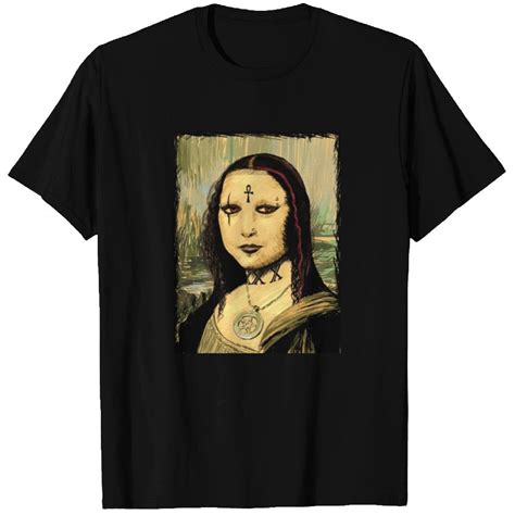 Gothic Goth Mona Lisa T Shirts Id 17741400 By Big Boi Printblur