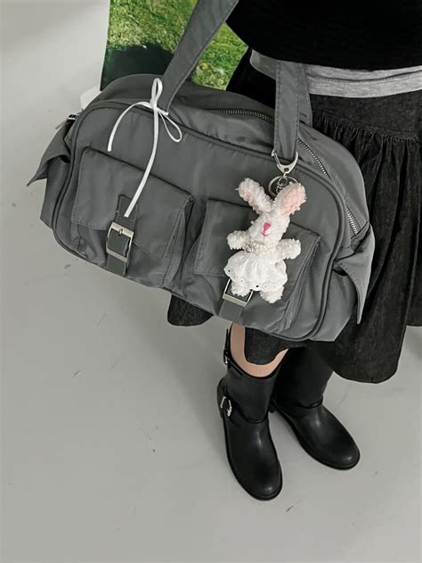 당일출고🔥시크데일리🤍 보스 나일론 포켓 숄더백 보스턴백 여행 보조가방 4 Color