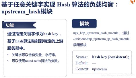 84负载均衡哈希算法：iphash与hash模块iphash Ups Csdn博客