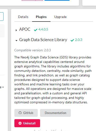 Graph Procedurenotfound Gdslist Stack Overflow