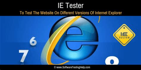 Ie Tester Tutorial Internet Explorer Browser Testing Online