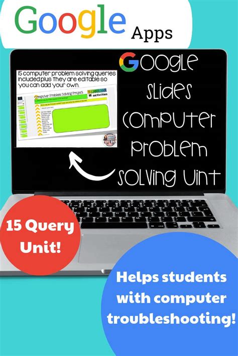 Computer Problem Solving Unit In Google Slides Technology Lessons Elementary Technology