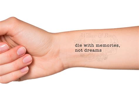 Forearm In Loving Memory Tattoos
