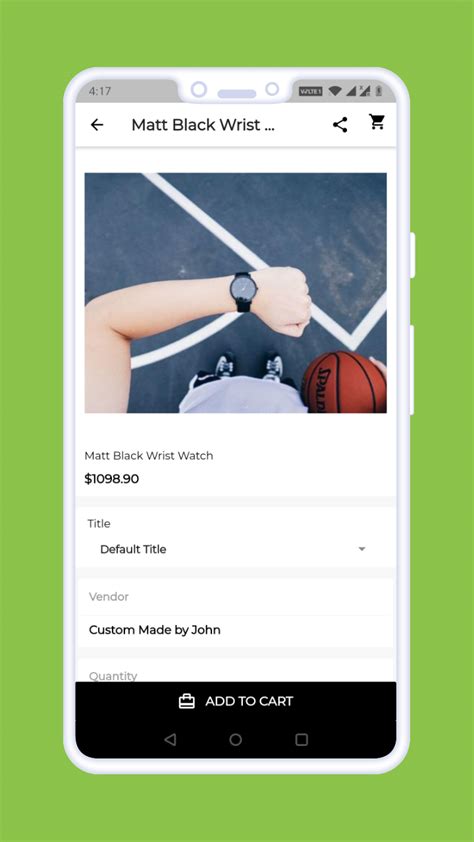 Shopify Native Mobile App Ecommerce Android Ios Application