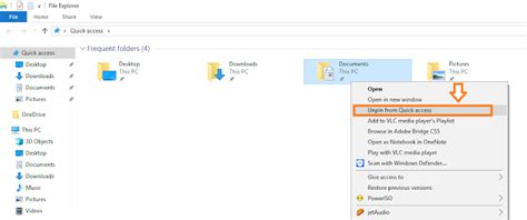 How To Turn Off Recent Items Frequent Places On Windows 10