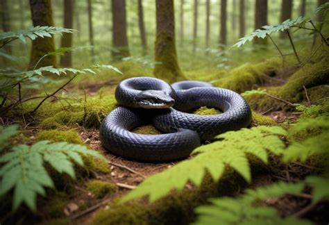 Svart Huggorm Fascinerande Fakta Och Myter