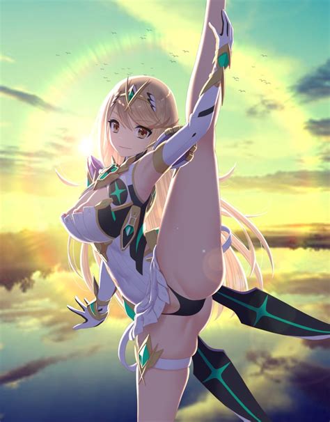 Mythra Xenoblade Chronicles And 1 More Drawn By Houriigurei Danbooru