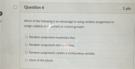 Solved Which Of The Following Is An Advantage To Using