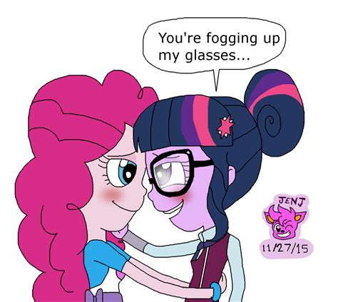 Pinkie Pie X Twilight Sparkle Kissing