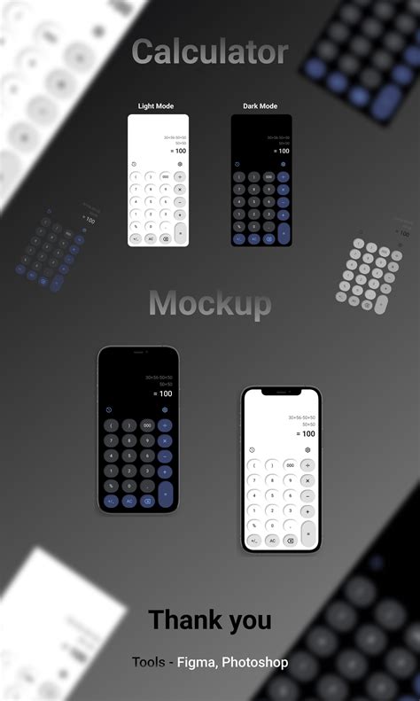 Calculator Behance