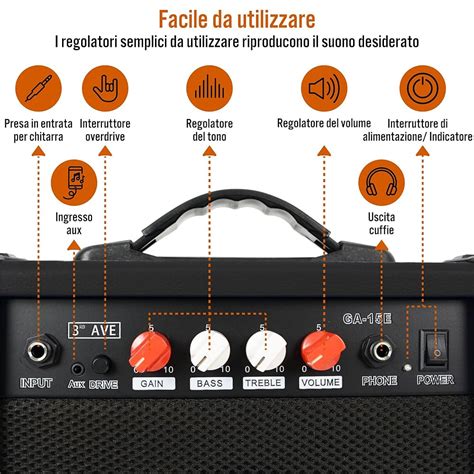 Amplificatore Per Pratica Domestica Amplificatori Per Chitarra Acustica