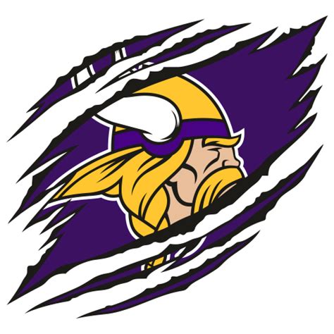 Minnesota Vikings Artwork Emblem Logo Png