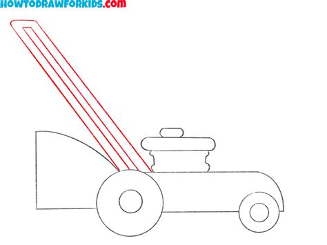 How to Draw a Lawn Mower - Easy Drawing Tutorial For Kids