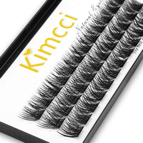 Kimcci 36 Bundles Mink Eyelash Extension Segmented False Bundles