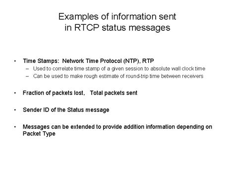 An Extensible RTCP Control Framework For Large Multimedia