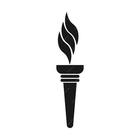 Premium Vector Torch Icon Vector