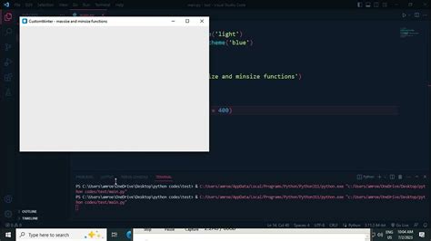 Customtkinter Maxsize And Minsize Functions Youtube