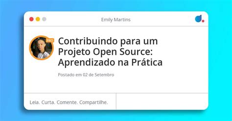 Contribuindo Para Um Projeto Open Source Aprendizado Na Prática