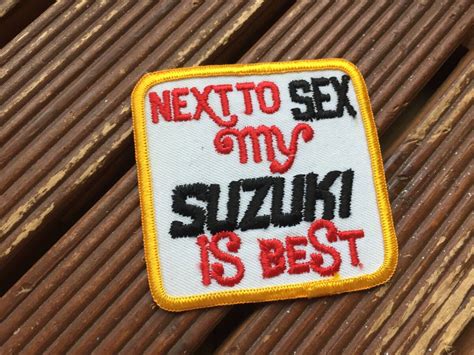 Yahooオークション 【70s Sex Suzuki ワッペン】ビンテージ スズキ