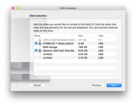 How To Configure A Software Raid In Macos Sierras Disk Utility Macworld