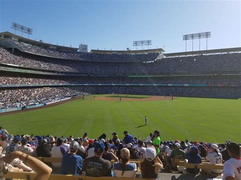 Dodgers Stadium Seating Chart Shaded Seats At Dodger Stadium Dodgers