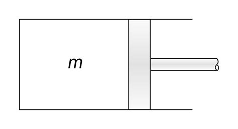 Constant Mass In A Piston Free Vector Clipart Images On