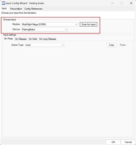 Configuring Two Position Switch Input Mobiflight Documentation