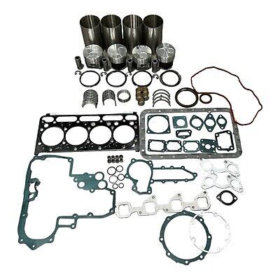 Kubota V2203 Complete Engine Overhaul Rebuild Kit Pistons Liners