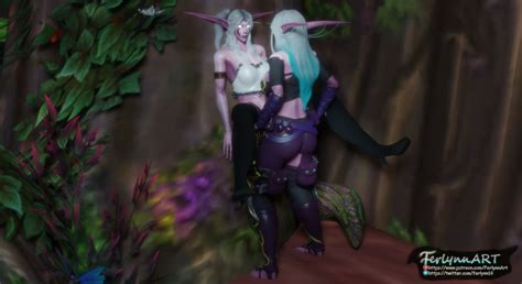 Rule 34 3d Darnassus Druid Warcraft Dryarae Female Ferlynn Futa On