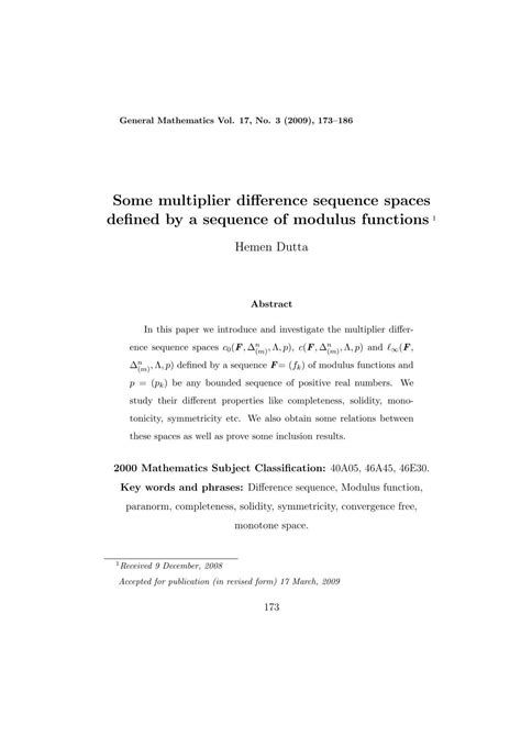 Some Multiplier Difference Sequence Spaces Defined By A Sequence