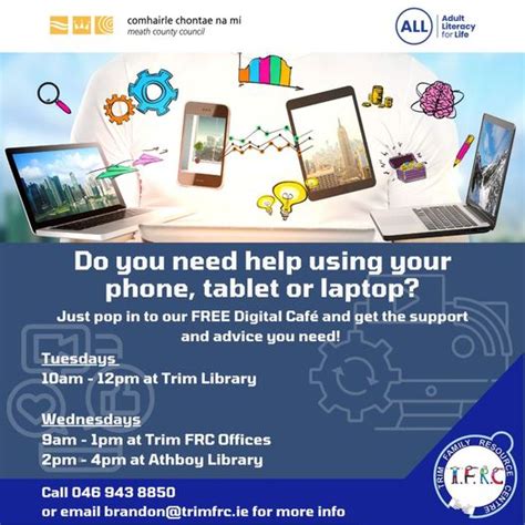 Meath Public Participation Network Free It Classes How To Use Phones