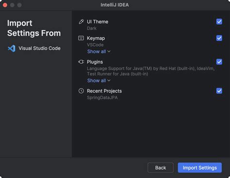 从 Vs Code 迁移到 Intellij Idea Intellij Idea 文档