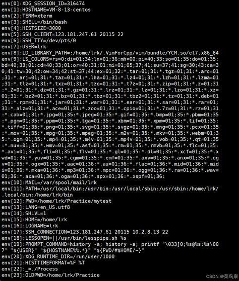 Linux系统编程之——环境变量linux编辑环境变量 Csdn博客